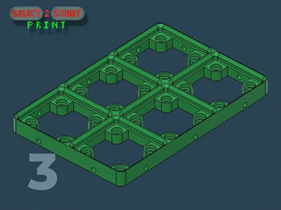 Gridfinity Base | Skelet | 3x2 | select2stertPrint by select2start ...