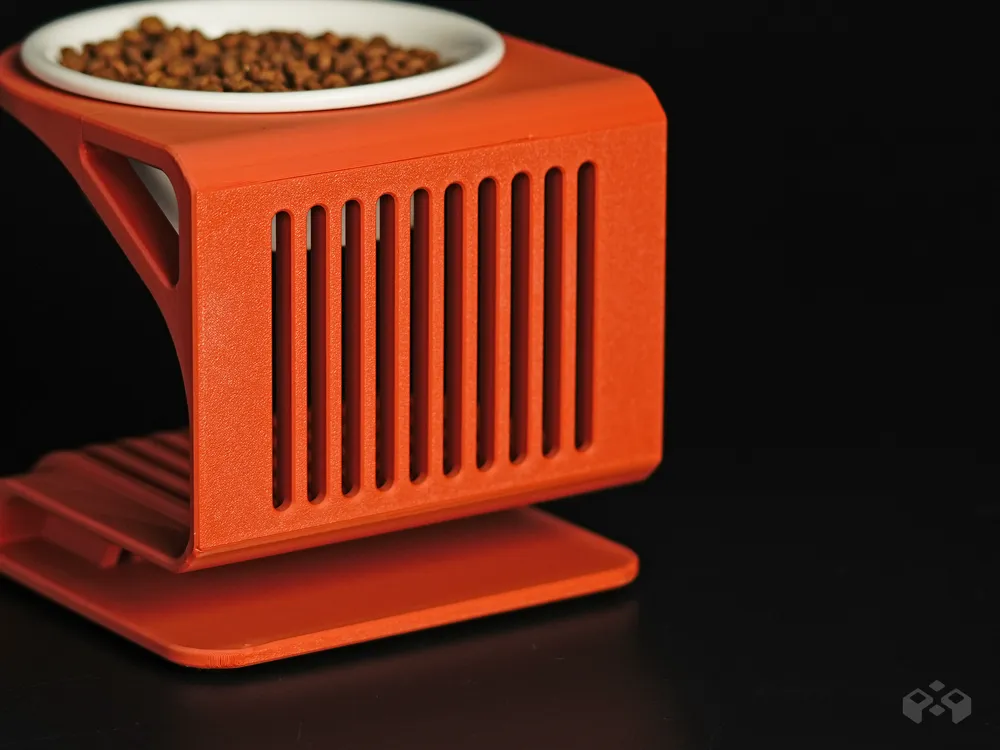 Onami Pet Food Bowl Raiser Stand - Free 3D Print Model - MakerWorld