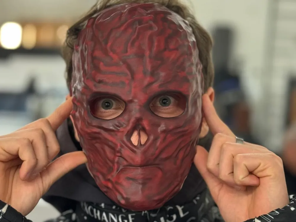 vecna stranger things mask - Free 3D Print Model - MakerWorld