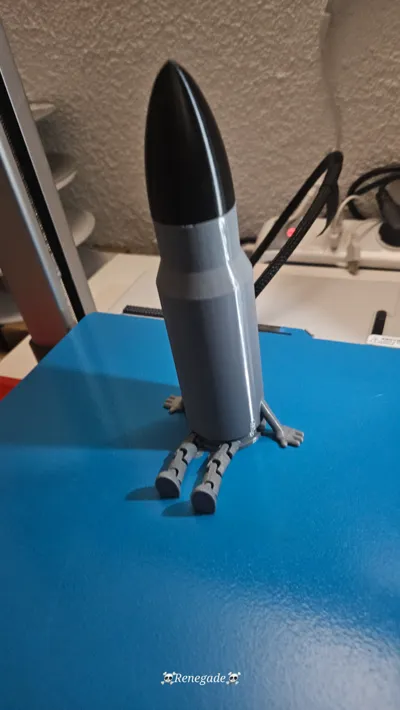 Articulated Bullet-Man Buddy by renex1 - MakerWorld