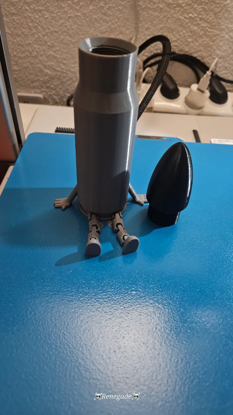Articulated Bullet-Man Buddy by renex1 - MakerWorld