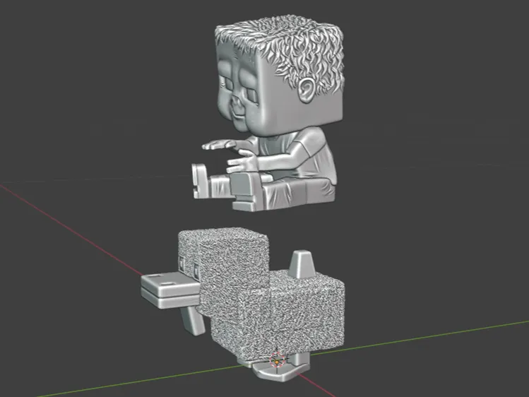 Minecraft Movie Zombie Chicken Jockey by Gumbercules MakerWorld ...