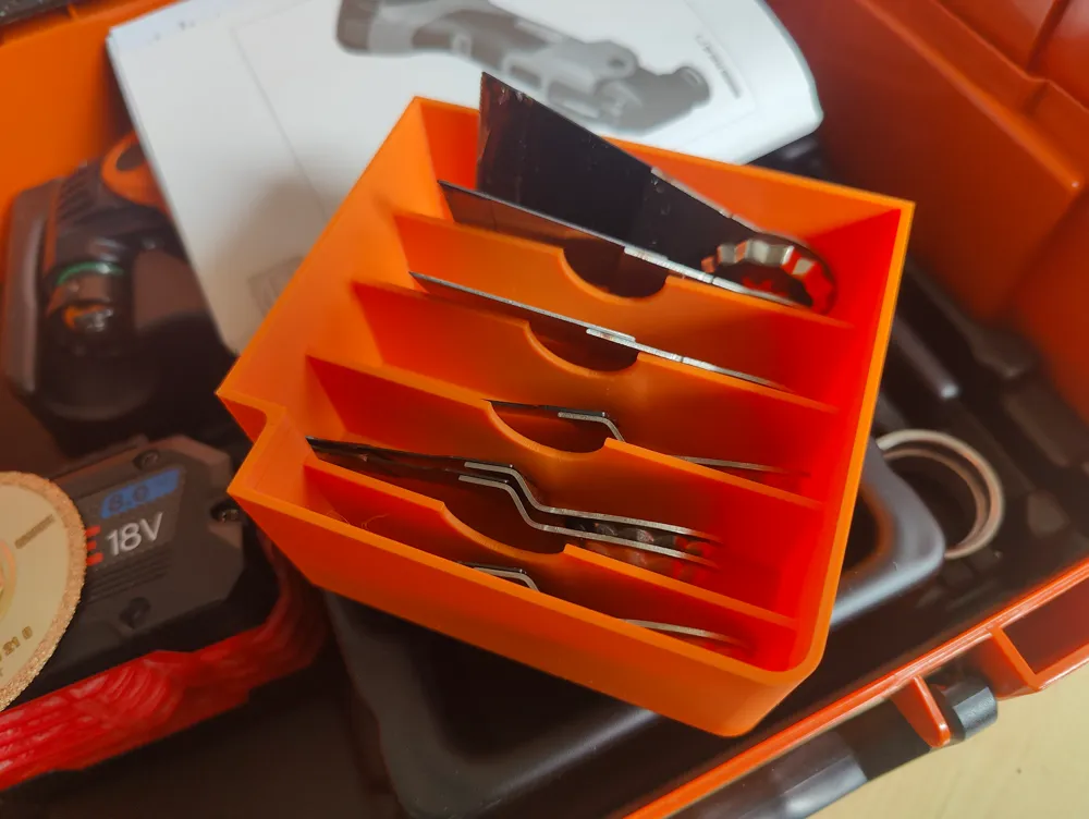 Fein MultiMaster - Saw Blade Box by kreativmonkey - MakerWorld