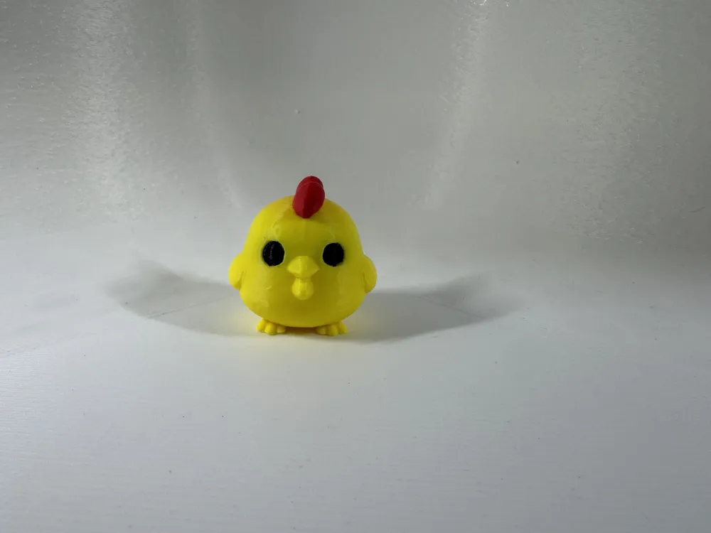 Cute Chibi Chicken - Free 3D Print Model - MakerWorld