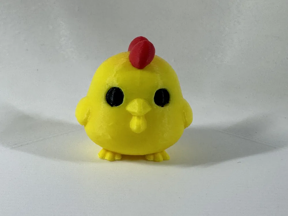 Cute Chibi Chicken - Free 3D Print Model - MakerWorld