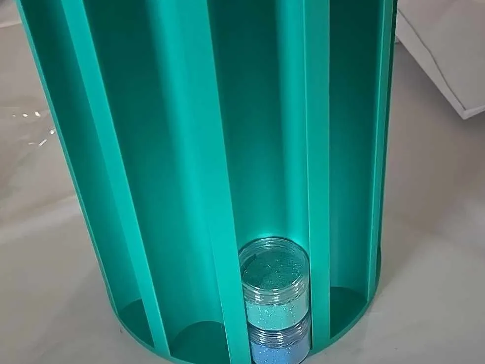 Mica Powder Jar Stand - Free 3D Print Model - MakerWorld