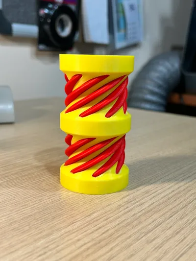 Impossible Passthrough Fidget Toy - Free 3D Print Model - MakerWorld