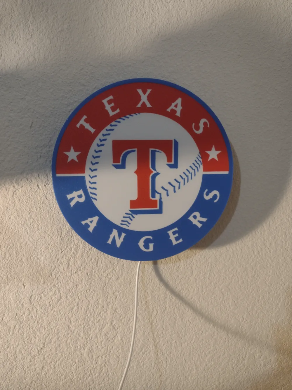 Texas Rangers Lightbox by renebramirez02 - MakerWorld
