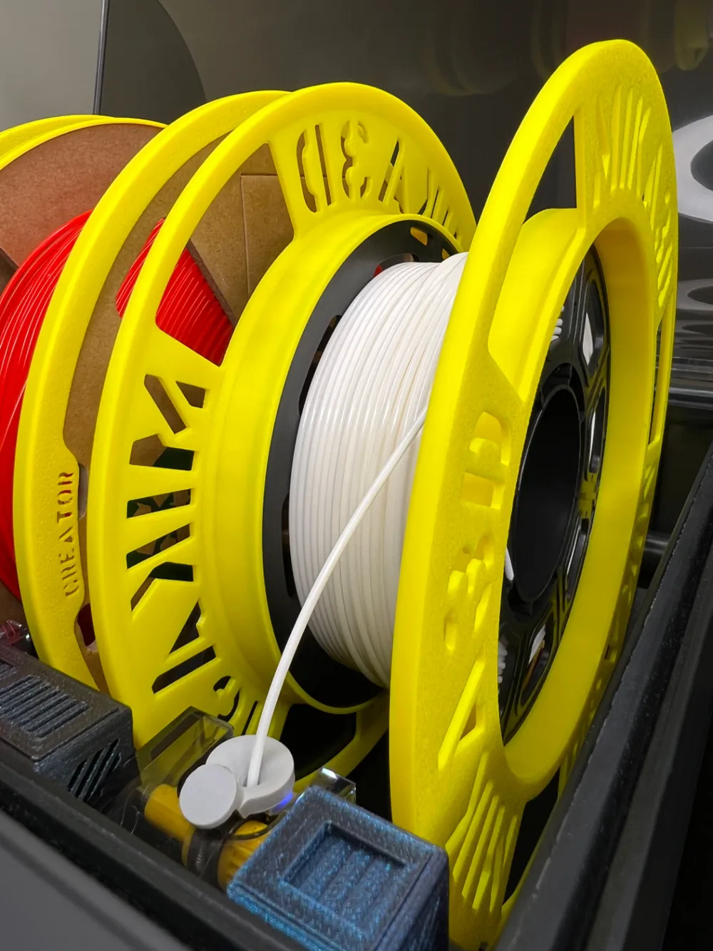 MIKA3D 250g Bambu Lab AMS Spool Adapter by DesignCraft - MakerWorld