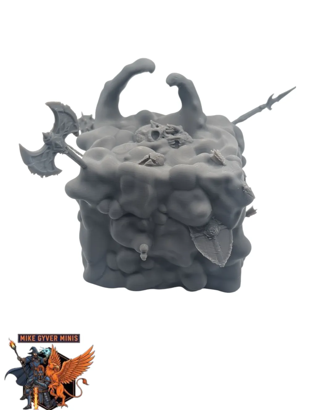 D&D TTRPG Gelatinous Cube – Non-Adventuring Version by MikeGyver ...