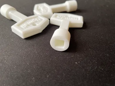 Electric Cabinet/Box Key by 3D Delight - MakerWorld