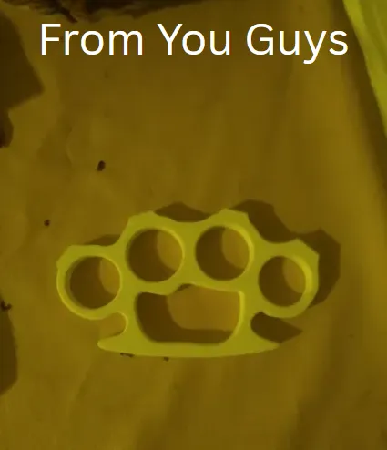 Knuckle Dusters - Free 3D Print Model - MakerWorld