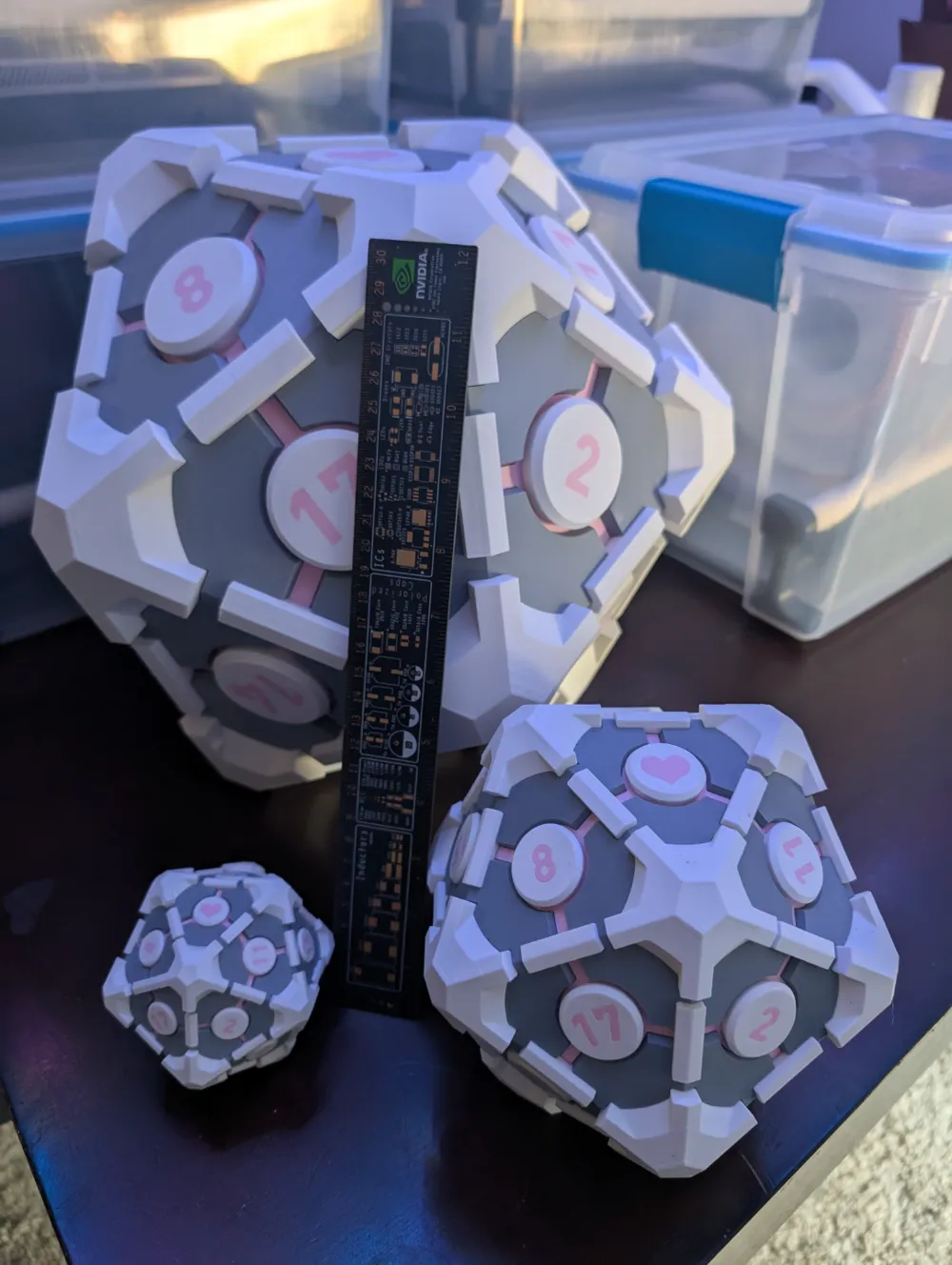 D20 Companion Cube Remixed by TheReadViking - MakerWorld