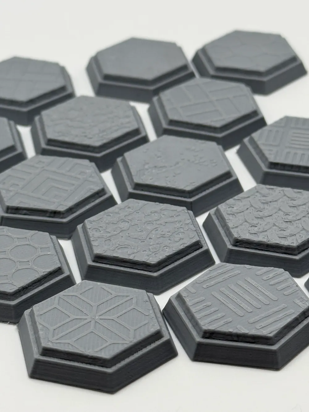 DnD Miniature Hexagon Base Set by wif1973 - MakerWorld
