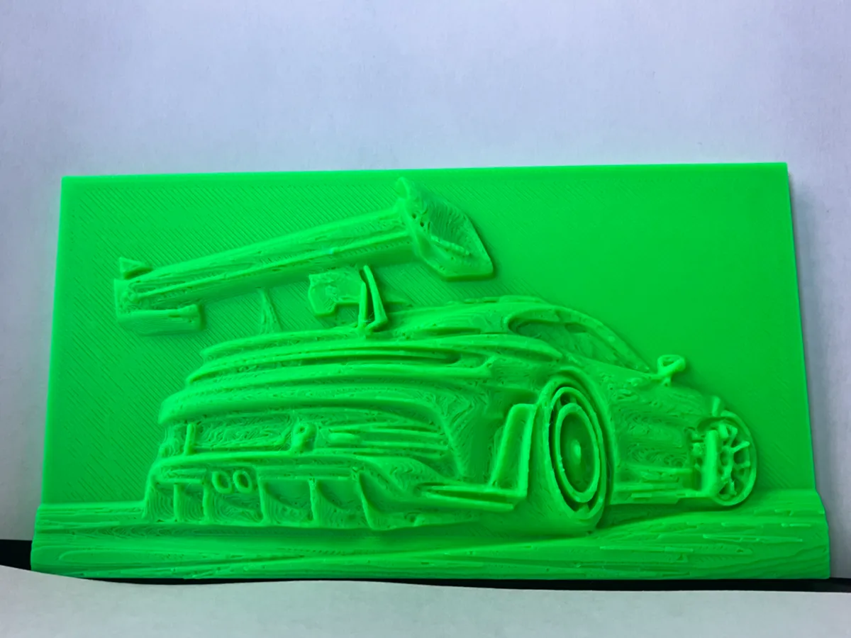 Porsche GT3 RS Sculptuer - Free 3D Print Model - MakerWorld