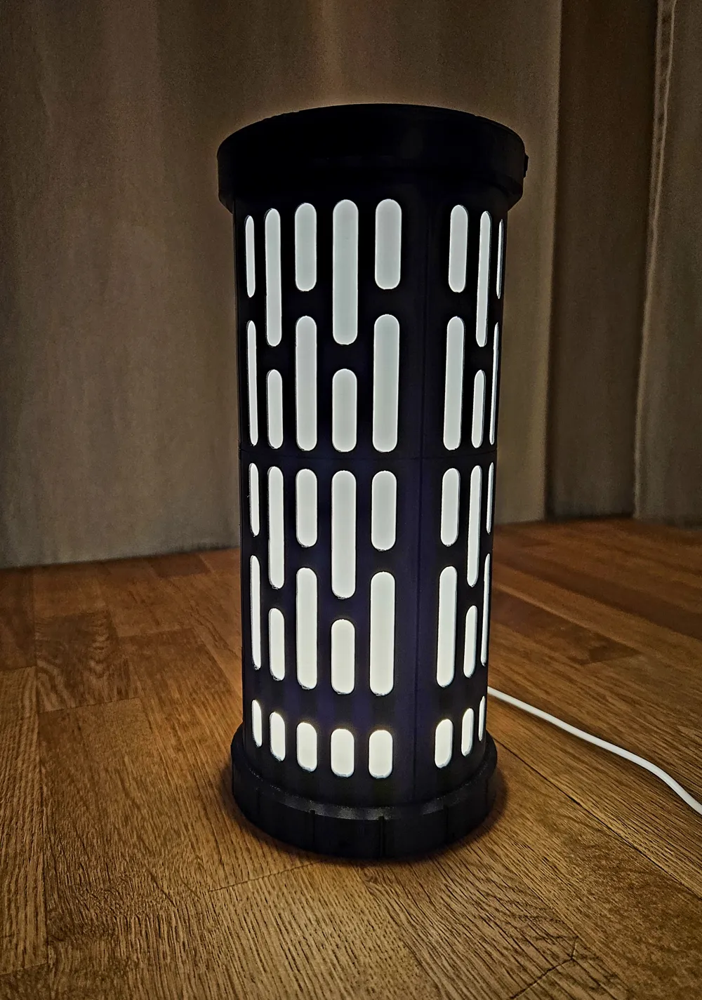 Star Wars Death Star Wall Lamp - Free 3D Print Model - MakerWorld