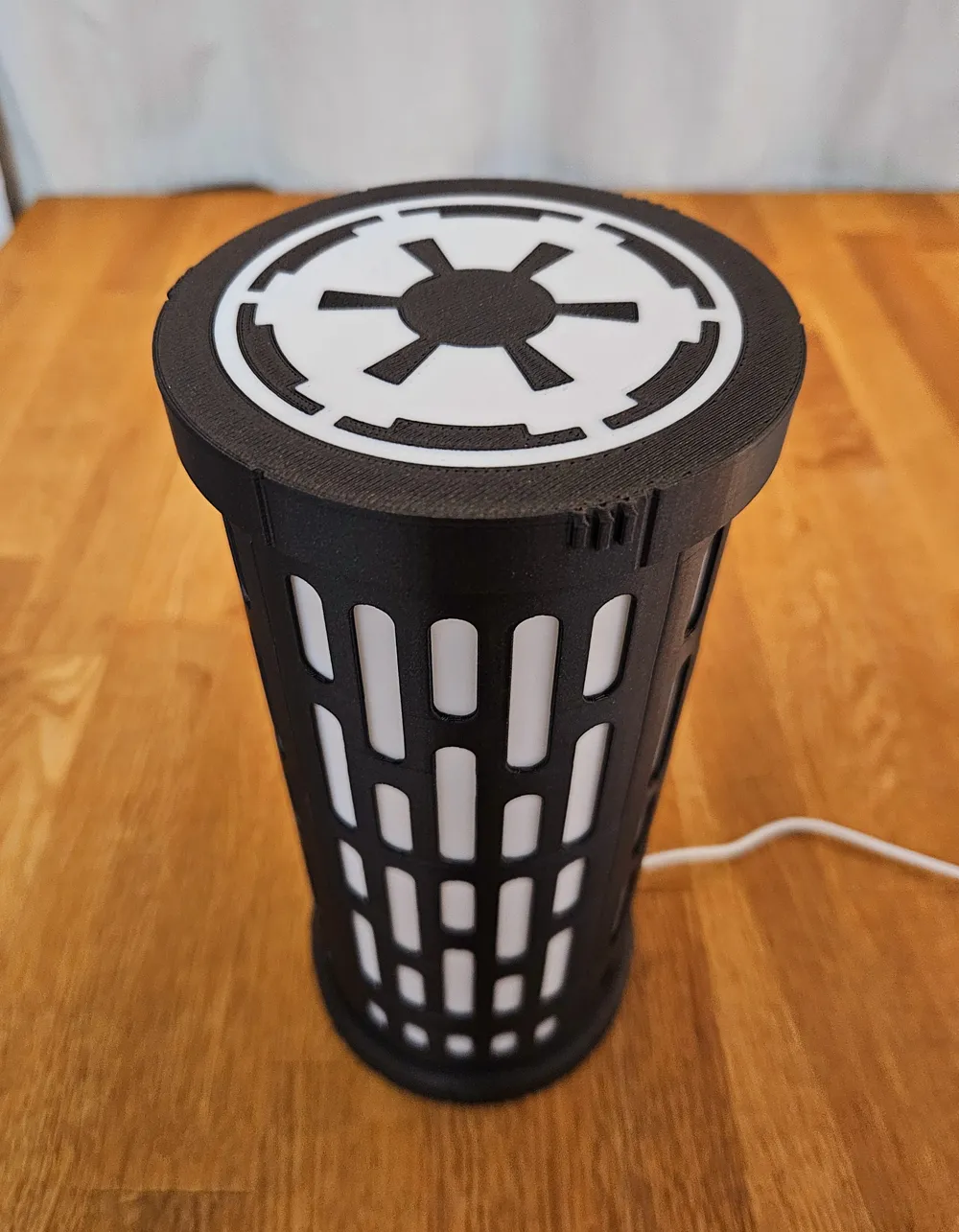 Star Wars Death Star Wall Lamp - Free 3D Print Model - MakerWorld