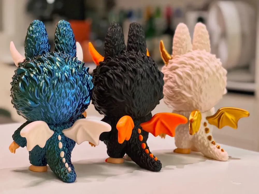 Labubu Archangel (Demon) Rotating Eyes (No AMS Required) by ๖M๖ ...