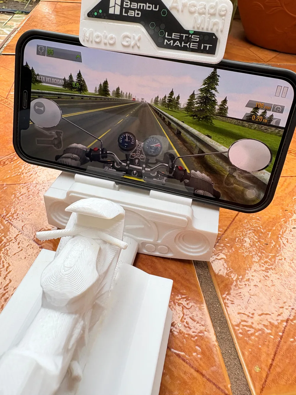 Mini Finger Moto GX Arcade Machine by Emilio2020ap MakerWorld: Download Free 3D Models