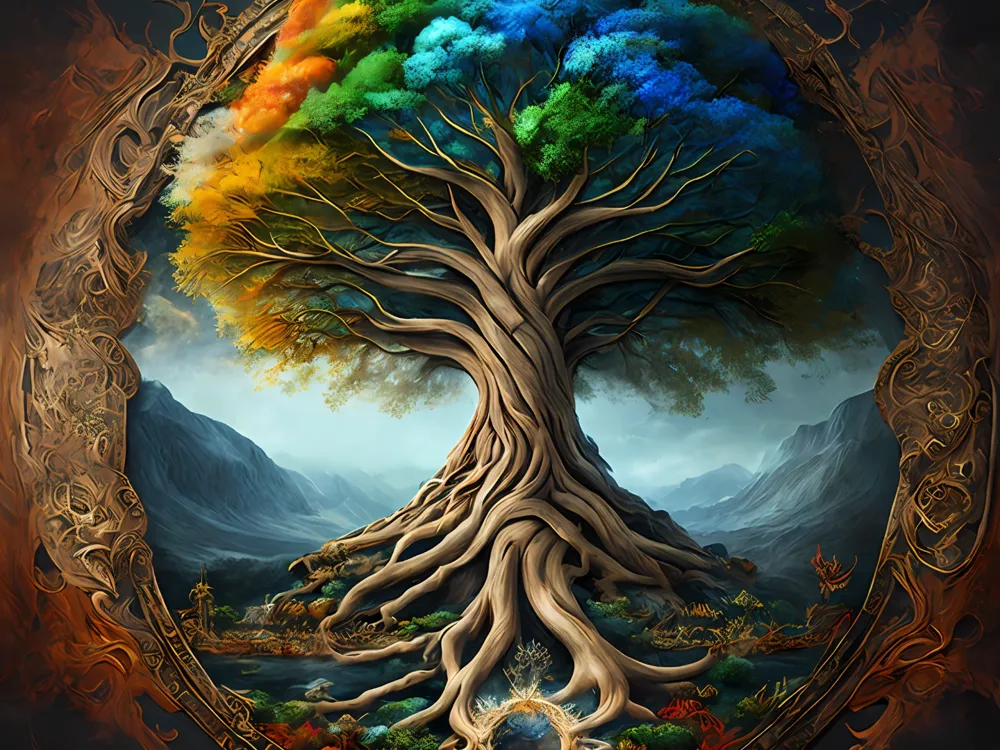 Yggdrasil world tree - Free 3D Print Model - MakerWorld
