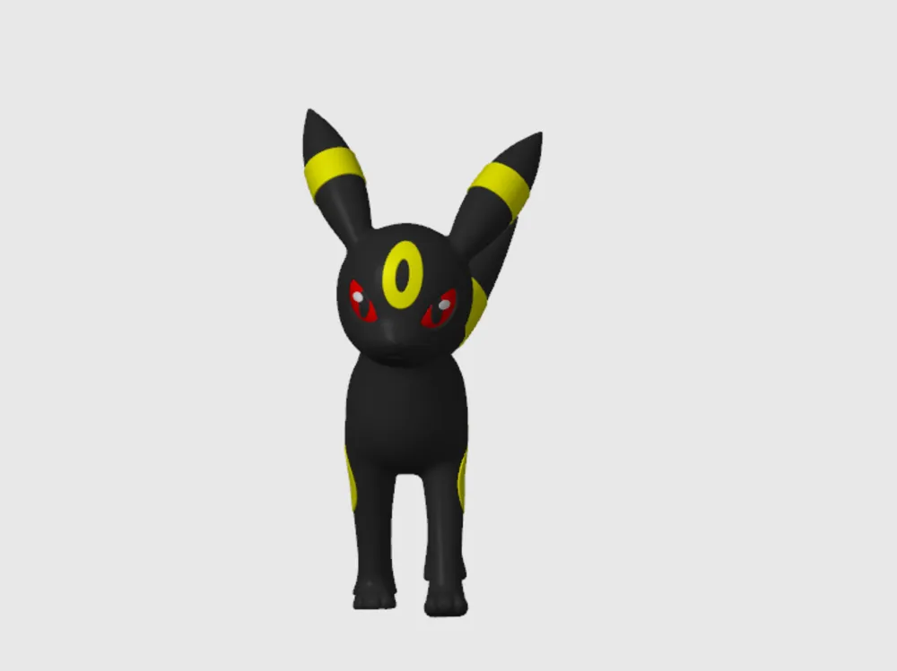 Umbreon Multicolor - Free 3D Print Model - MakerWorld