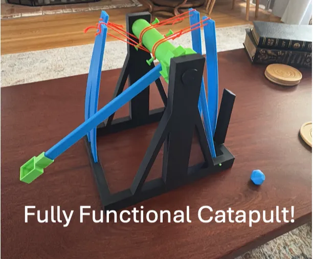 Catapulta de Leonardo Da Vinci por Blake MakerWorld: Descarga Modelos ...