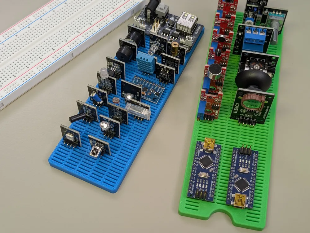 Electronic Component Holder / Storage by Min.R MakerWorld: Download ...