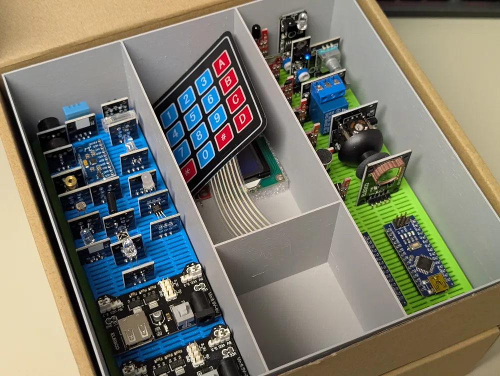 Electronic Component Holder / Storage by Min.R MakerWorld: Download ...