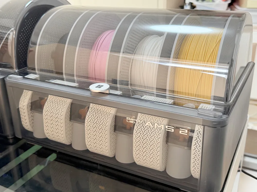 AMS 2 Pro dry box (High Toughness Dense Mesh) - Free 3D Print Model ...