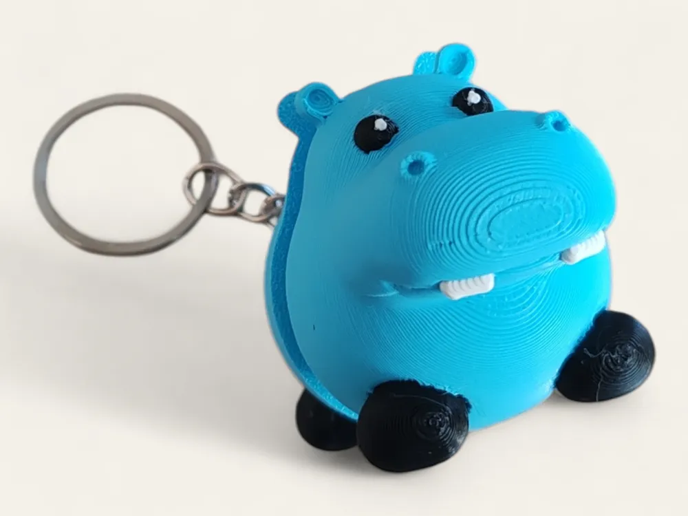 Hippo Sculpt Clicker - Animix Series - No Support - Free 3D Print Model ...