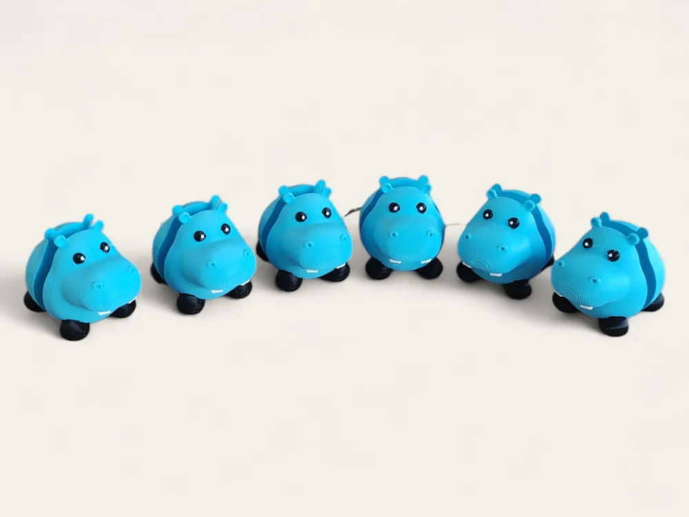 Hippo Sculpt Clicker - Animix Series - No Support - Free 3D Print Model ...