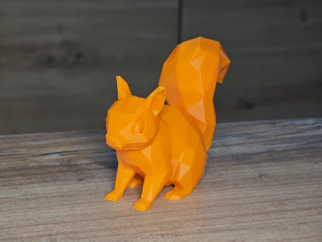 Low Poly Squirrel | Cute 3D Model - Free 3D Print Model - MakerWorld