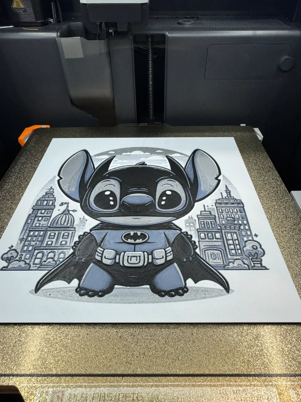 Stitch - Batman Cosplay Hueforge - Free 3D Print Model - MakerWorld