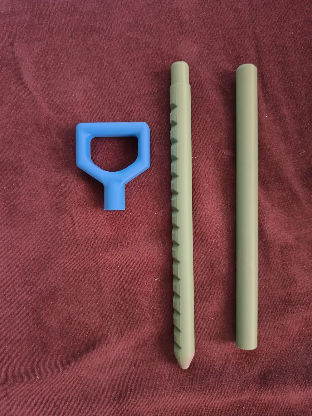 Worm Grunting Stick with Handle - Free 3D Print Model - MakerWorld