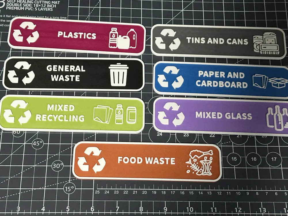 Waste Sorting Labels / Recycling by coasters&bits - MakerWorld