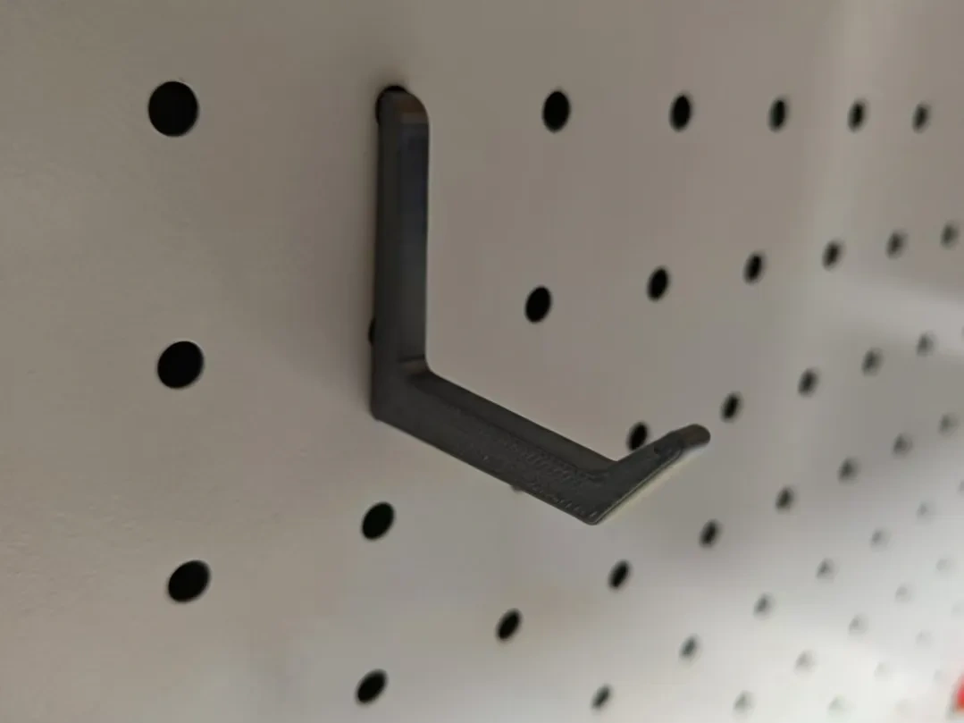 Round Hole Pegboard Hook 35mm Spacing by user_1458772866 - MakerWorld