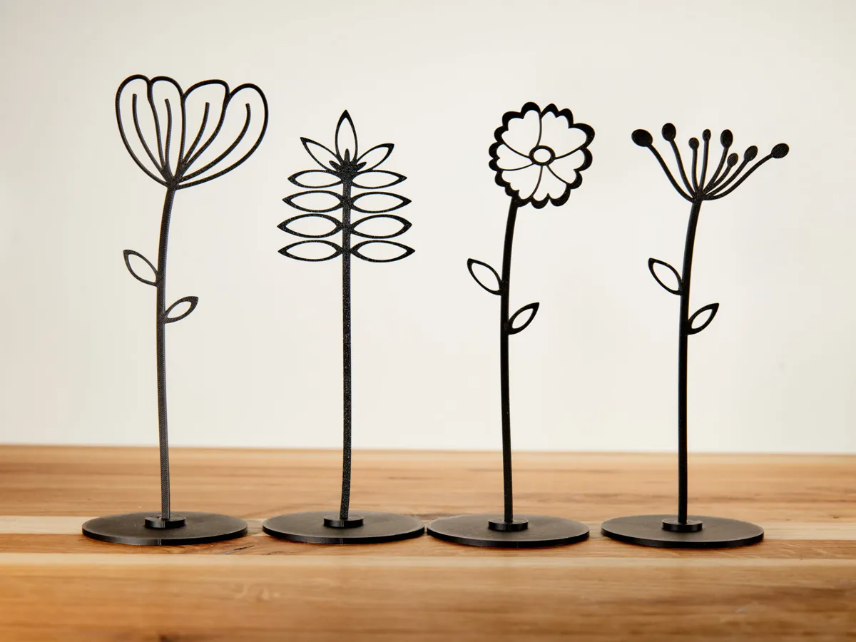 Decorative Flowers with Stand - Deco Flower Chapter 2 - Free 3D Print ...