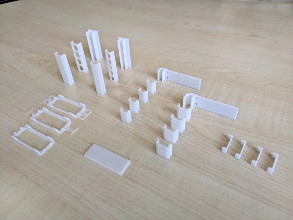 Modular UTP ethernet cable label / tag clip by radicsf - MakerWorld
