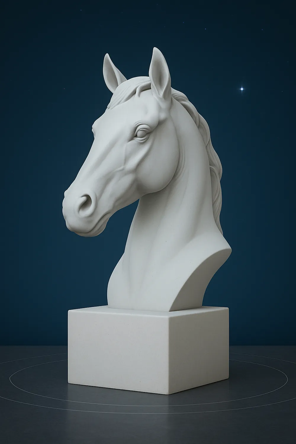 Horse bust by TheoJustine MakerWorld: Download Free 3D Models