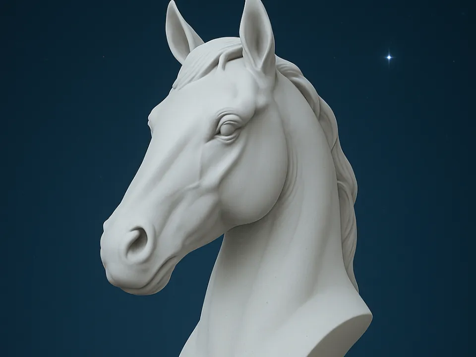 Horse bust by TheoJustine MakerWorld: Download Free 3D Models