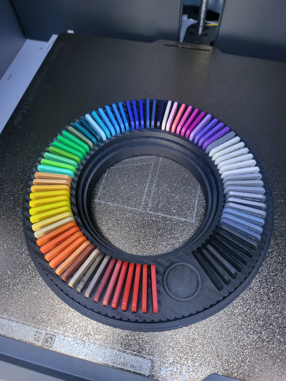 Rotating Filament Swatch Holder - Free 3D Print Model - MakerWorld