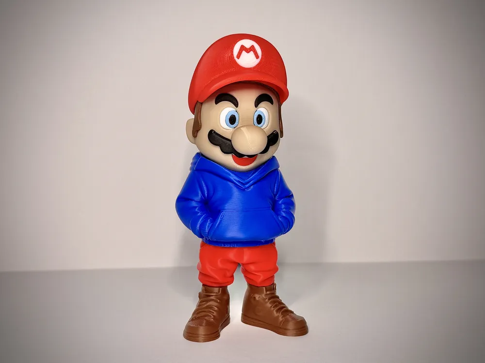 Super Urban Mario - Free 3D Print Model - MakerWorld