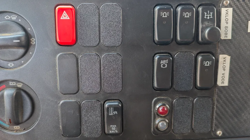 Mercedes Benz Actros MP1 cabin switch cover by Sthrom MakerWorld ...