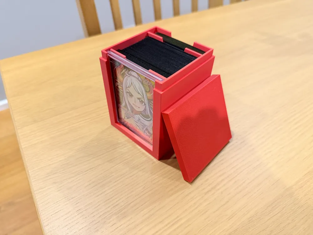 TCG Deck Box with Hard Case Slot for Main Card Remixed by Killaa Chris ...