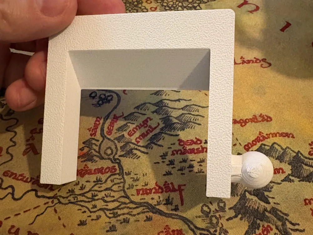 Banister hook 60mm Width - Free 3D Print Model - MakerWorld