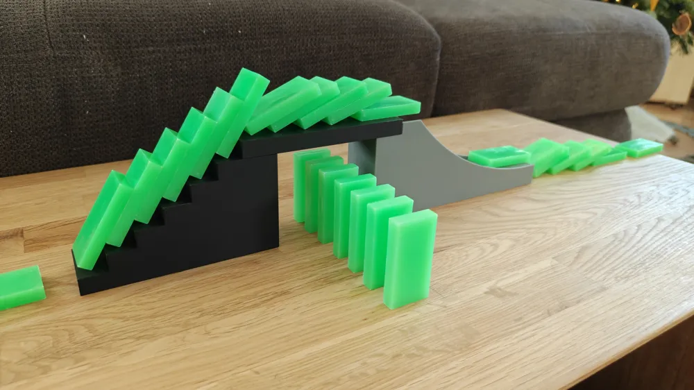 Domino Rutsche – Kostenloses 3D-Druckmodell – MakerWorld