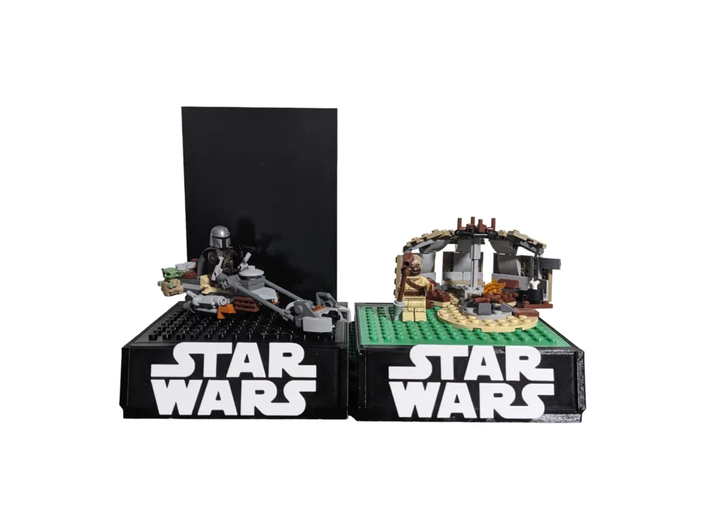 Star Wars Funko Toy Stand Faceplates by standitupstore - MakerWorld