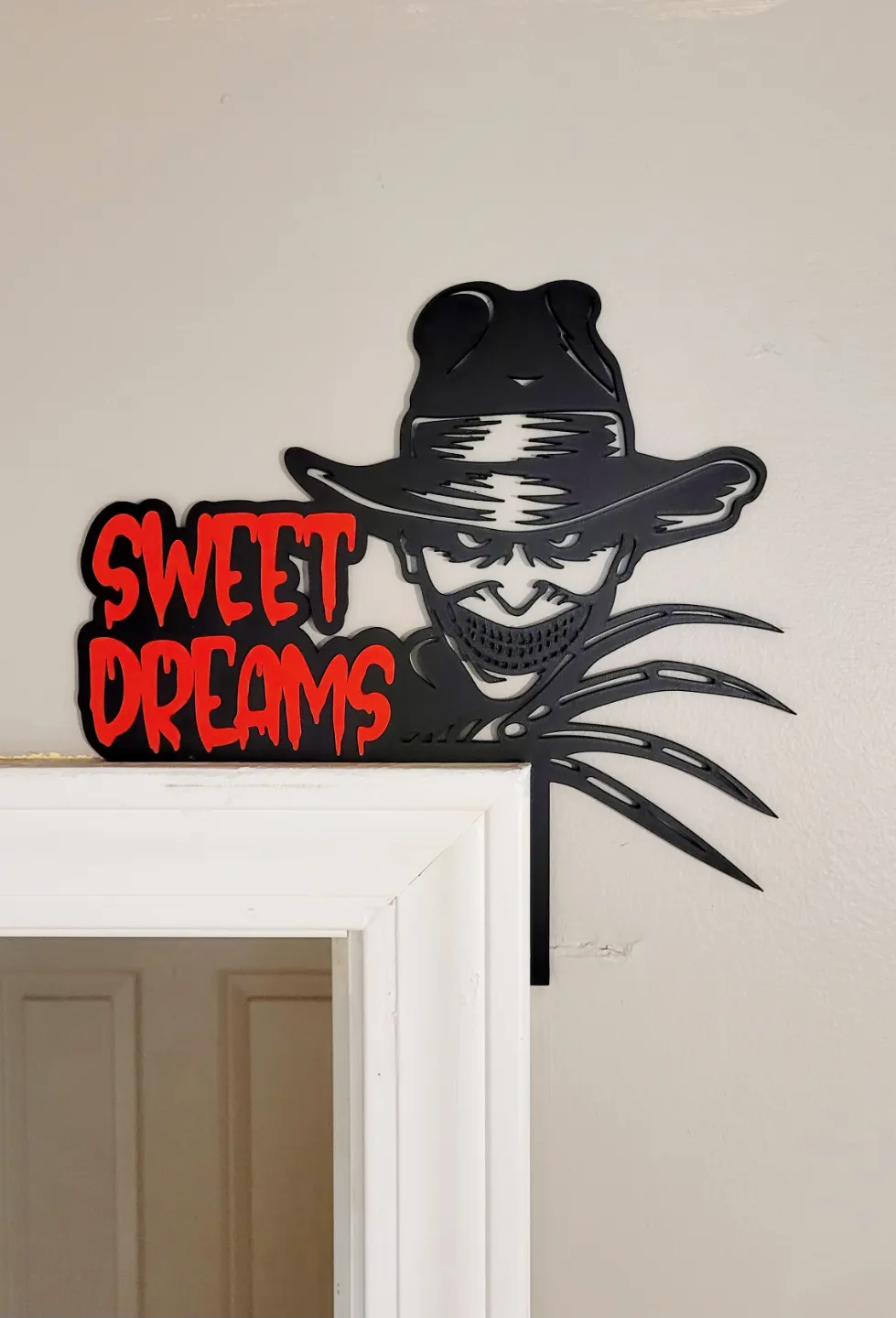 Freddy Krueger (Sweet Dreams) Door Corner by ...