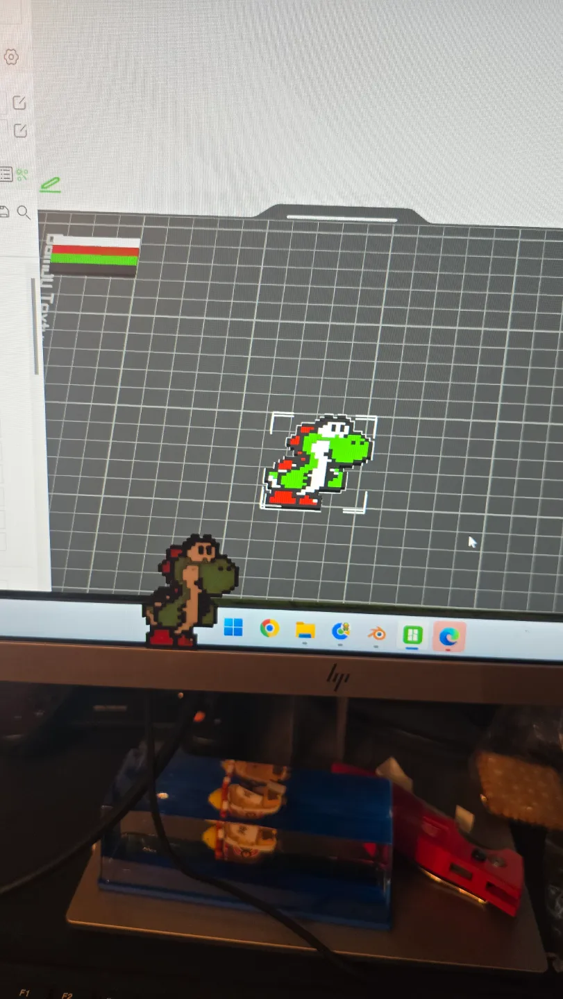 Pixel Yoshi by AngelKirito - MakerWorld