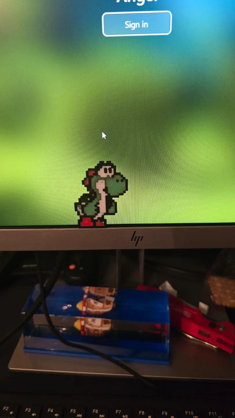 Pixel Yoshi by AngelKirito - MakerWorld
